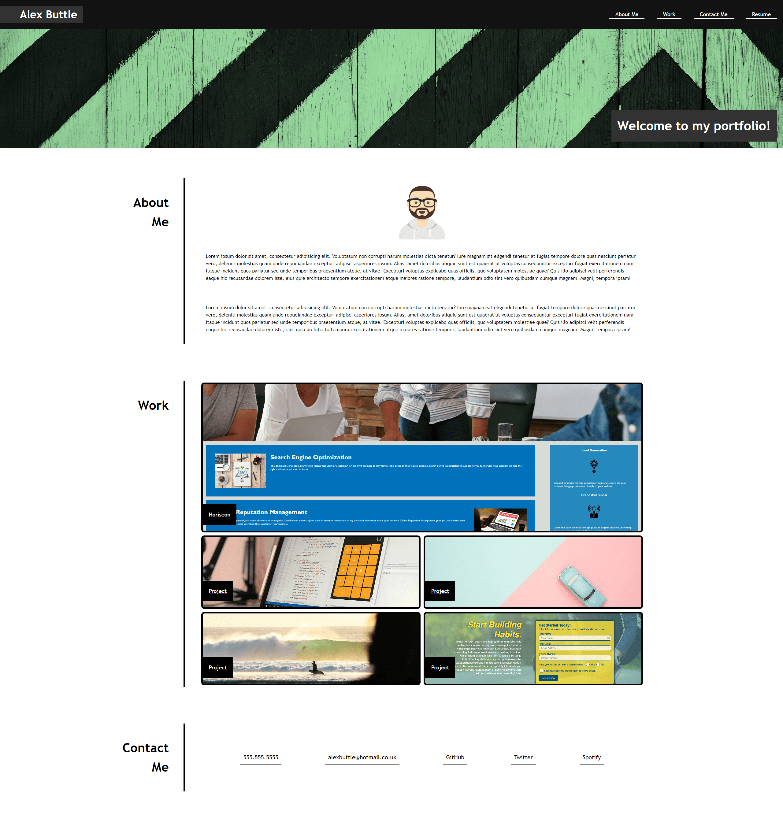 Portfolio | Alex Buttle